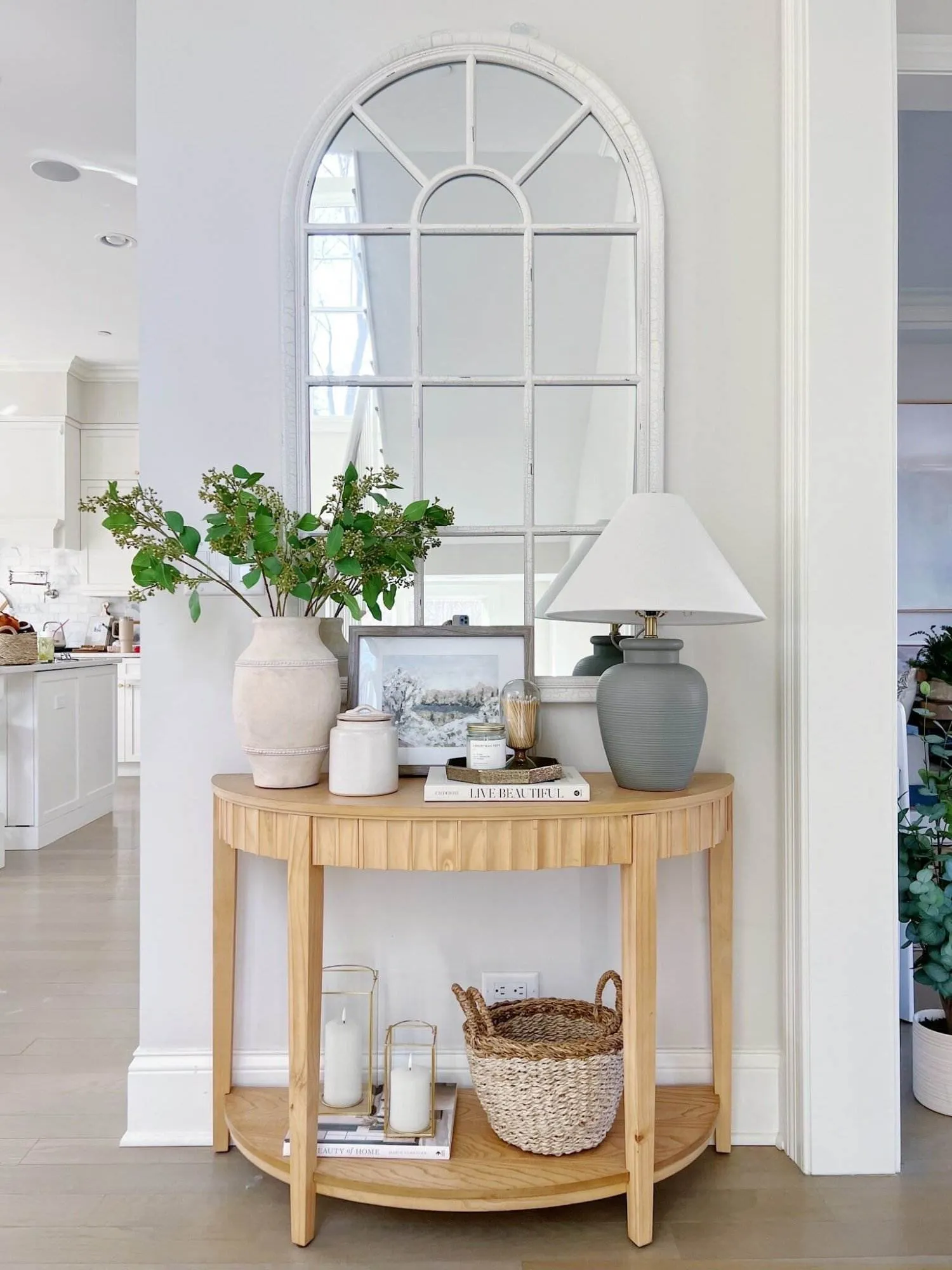 How to Decorate an Accent Table | Life On Cedar Lane